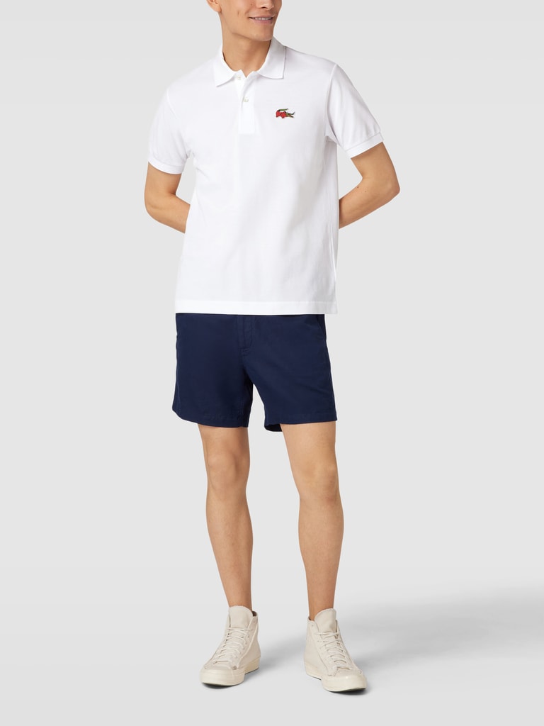 Lacoste LACOSTE x Netflix Poloshirt mit Label-Patch (weiss) online kaufen