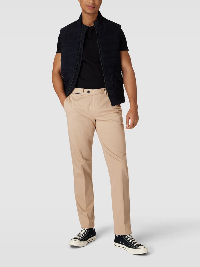 Hiltl Stoffhose mit Eingrifftaschen Modell 'PEAKER' (sand) online kaufen