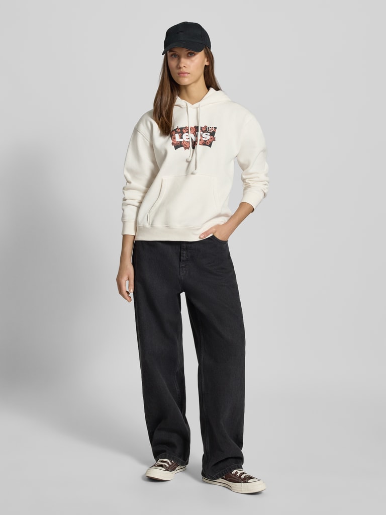 Levi's® Oversized hoodie met capuchon in offwhite online kopen | P&C
