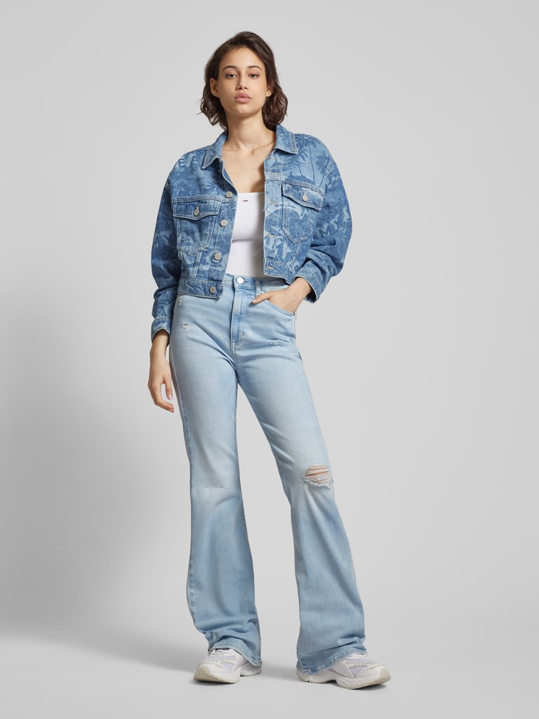 Tommy Jeans Flared Cut Jeans im Destroyed Look Modell 'SYLVIA ...