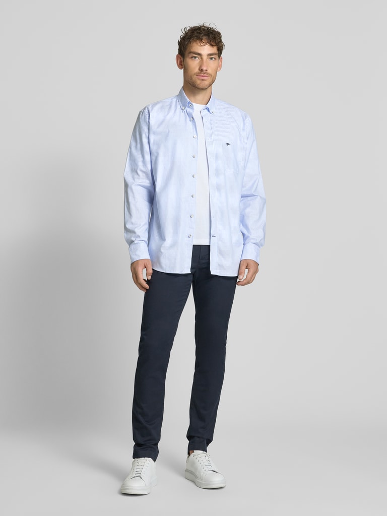 Fynch-Hatton Regular fit vrijetijdsoverhemd met streepmotief, model ...