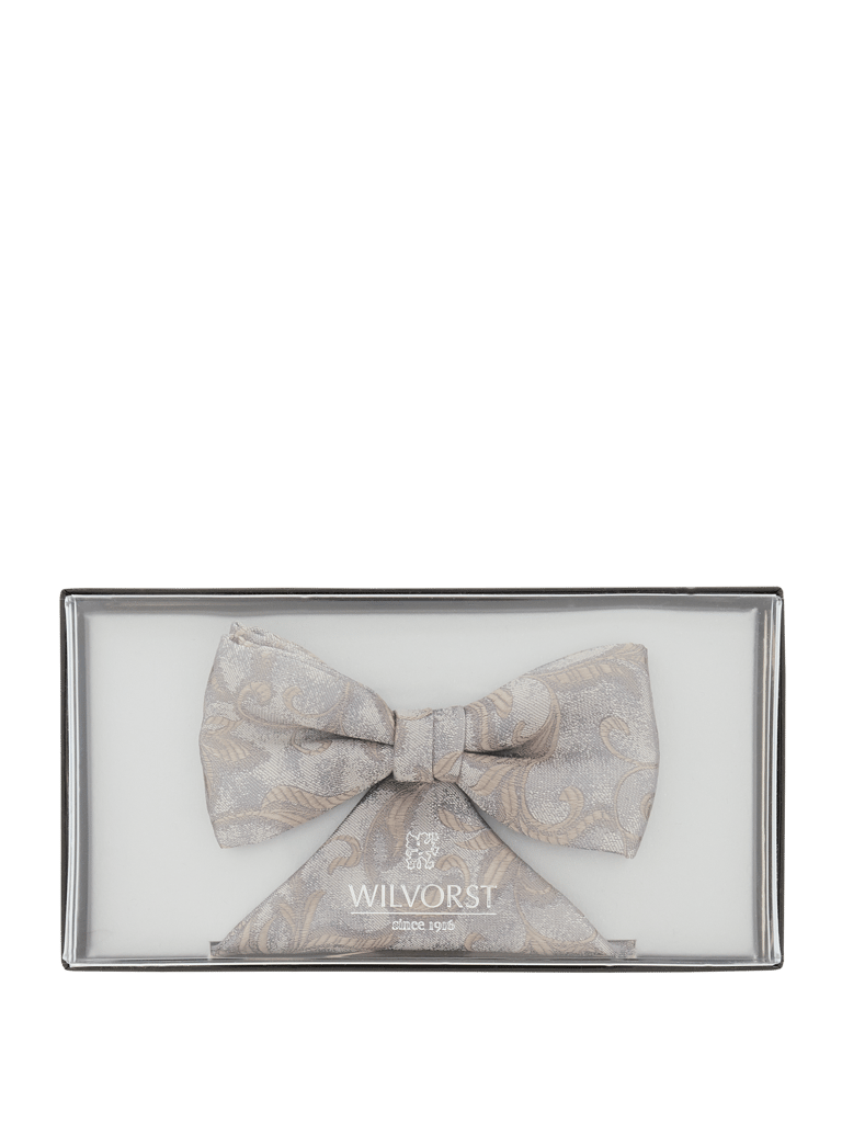 Wilvorst Fliege und Einstecktuch im Set (taupe) online kaufen