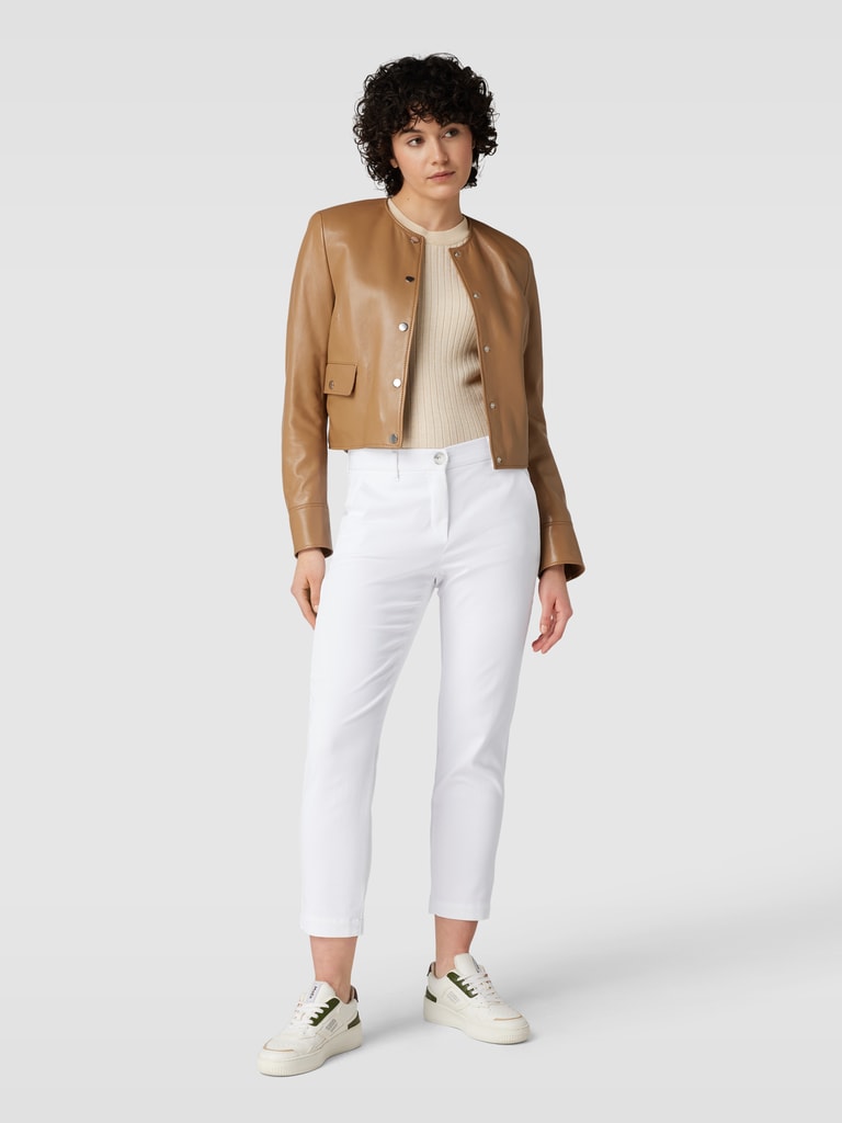 TONI Regular Fit Chino mit verkürztem Schnitt Modell 'LUISA' (weiss ...