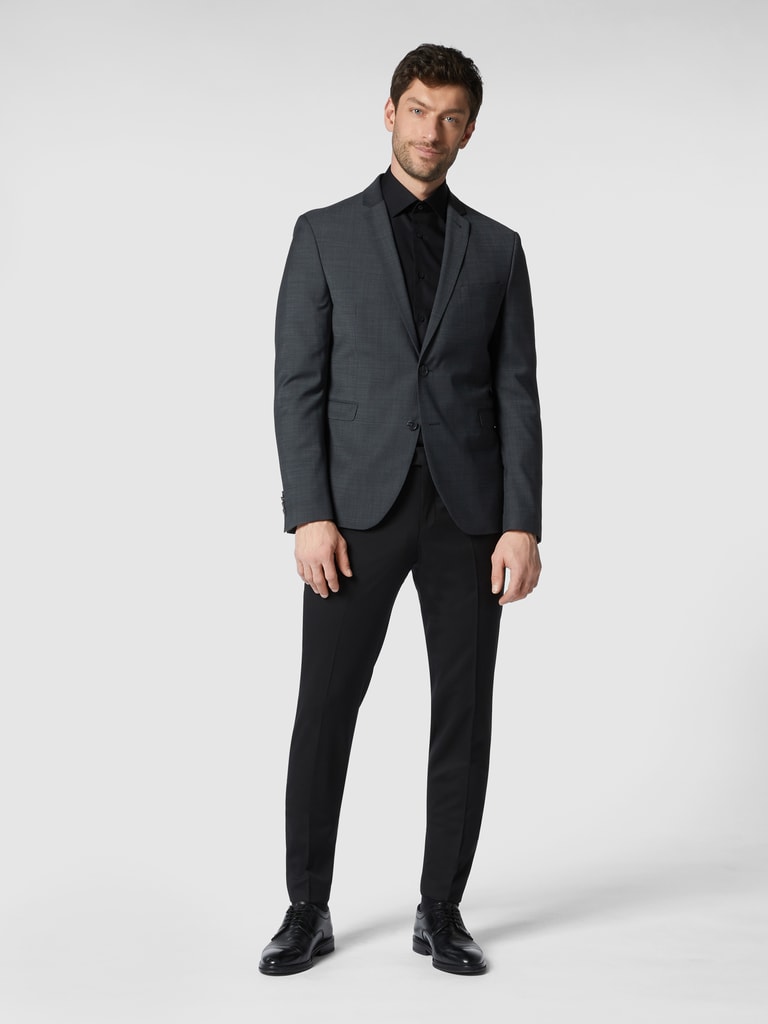 Hiltl Slim Fit Stoffhose mit Stretch-Anteil Modell 'Tribet' (black ...