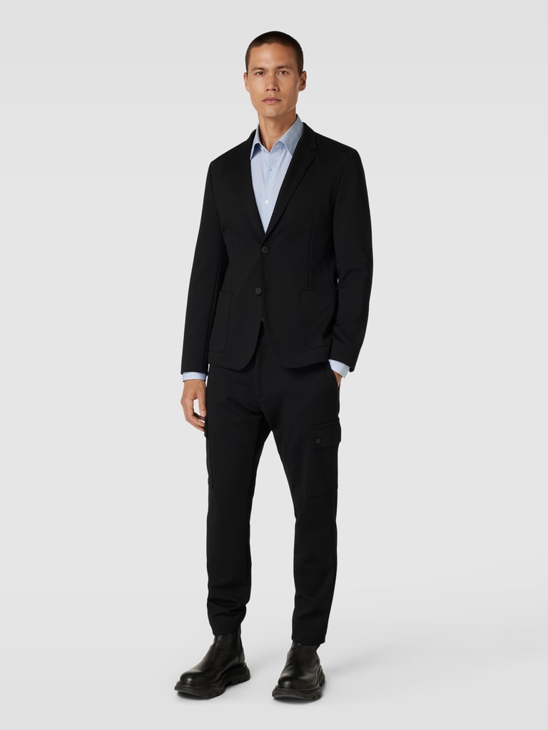 BOSS Regular Fit Business-Hemd mit Allover-Muster Modell 'Joe' (bleu ...