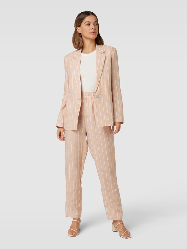 ARMANI EXCHANGE Blazer mit Streifenmuster (apricot) online kaufen