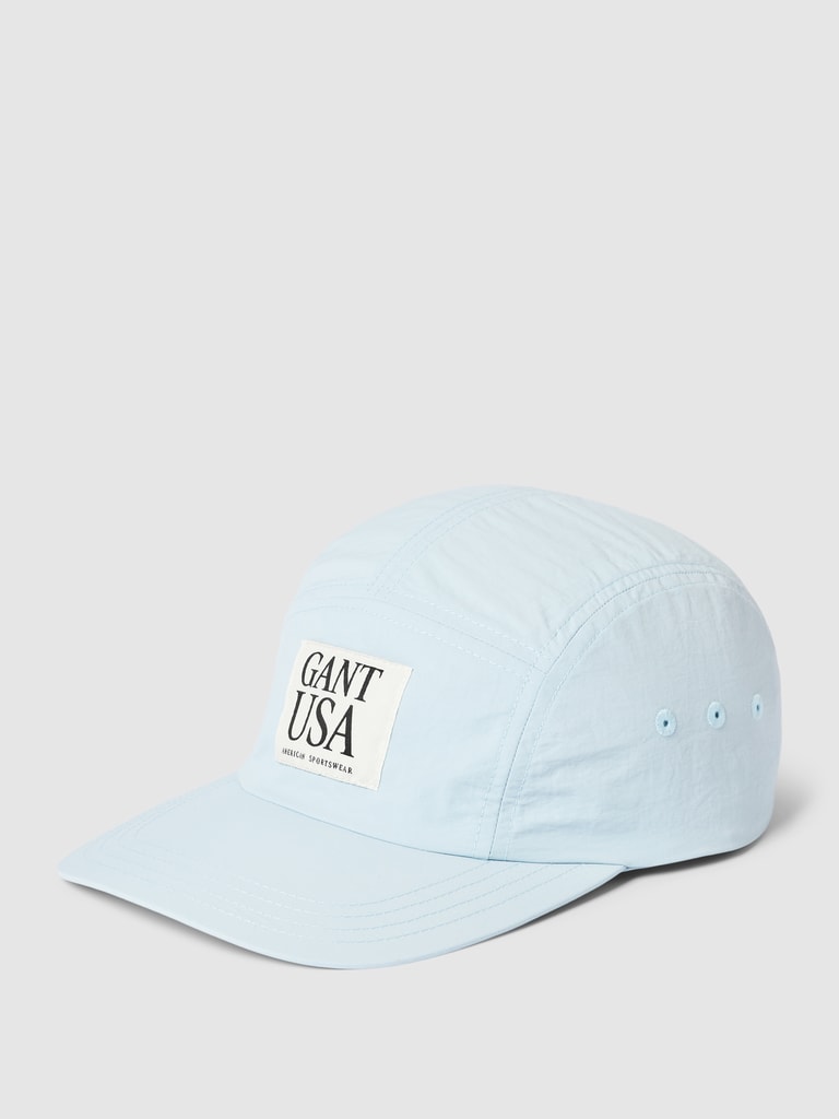 Gant Cap mit Label-Patch (hellblau) online kaufen