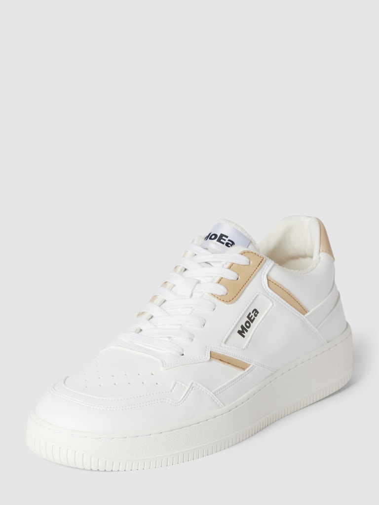 MoEa Sneaker in Two-Tone-Machart (weiss) online kaufen