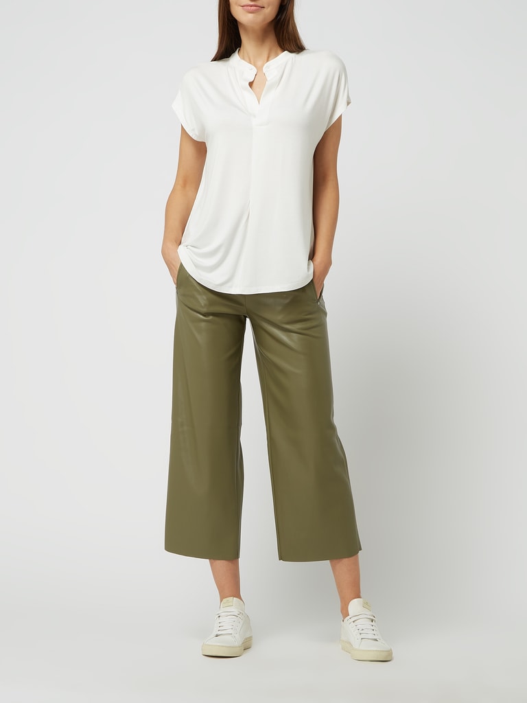 BETTY & CO WHITE Culotte in Leder-Optik (khaki) online kaufen
