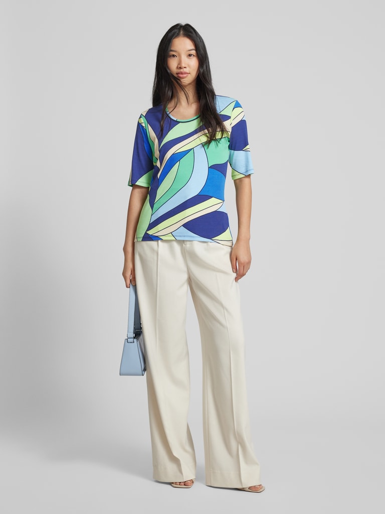 Kup online Betty Barclay T-shirt z wzorem na całej powierzchni (zielony)