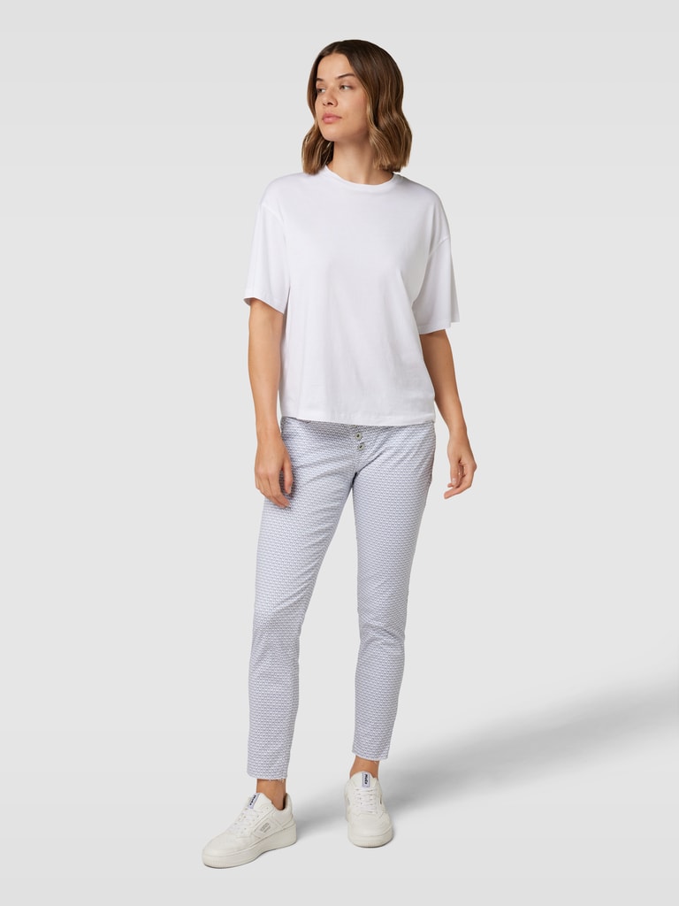 Buena Vista Hose mit Allover-Muster Modell 'MALIBU' (weiss) online kaufen