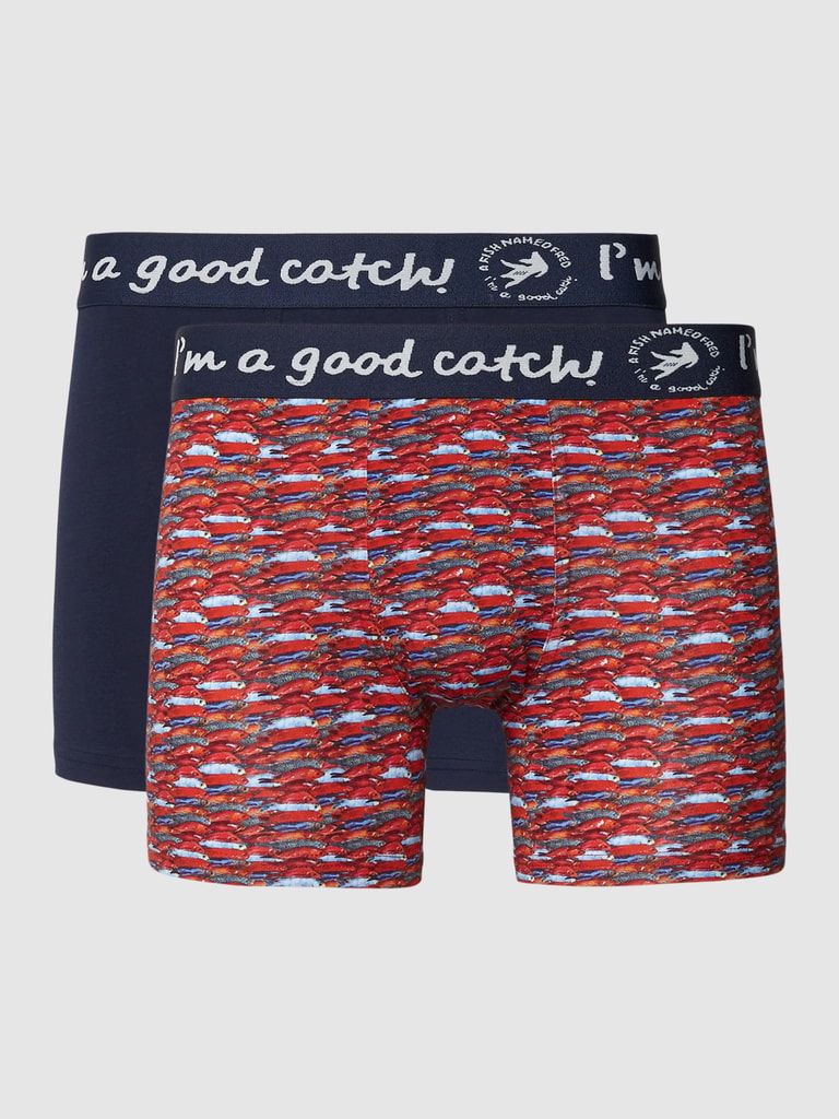 A Fish Named Fred Trunks im 2er-Pack (rot) online kaufen