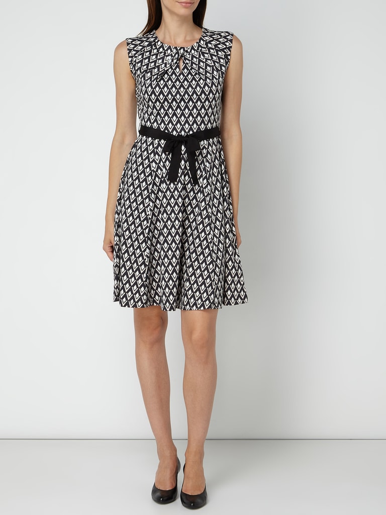 Taifun Kleid mit grafischem Muster (black) online kaufen