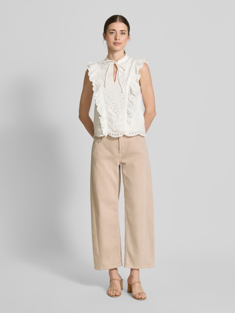 Cambio Loose Fit Jeans mit verkürzter Beinlänge Modell 'ORIA' (sand ...