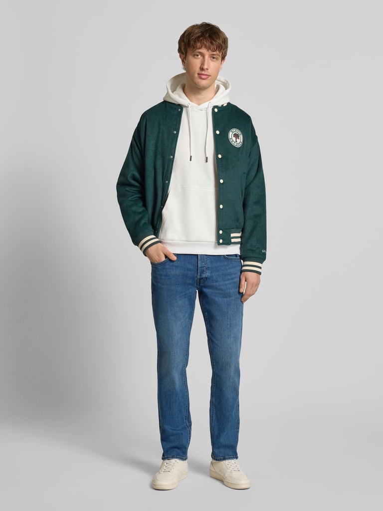 Kup online Jack & Jones Jeansy o kroju straight fit z 5 kieszeniami ...