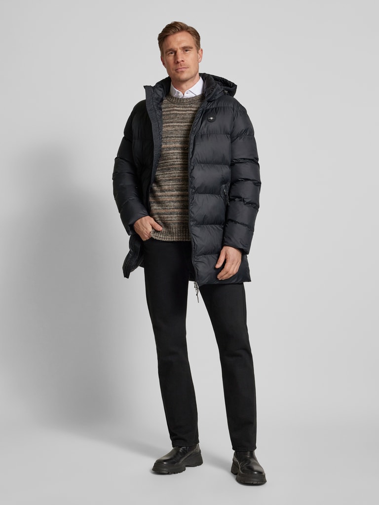 Gant Steppjacke mit Zweiwege-Reißverschluss Modell 'ACTIVE CLOUD' (black) online kaufen