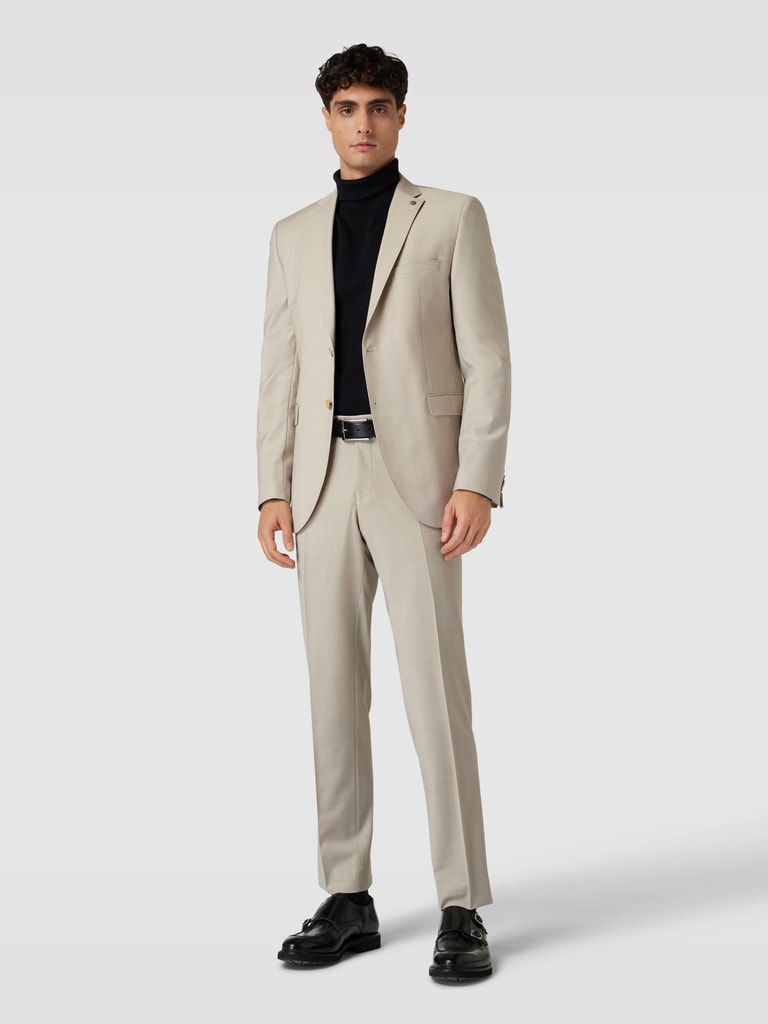 CG - Club of Gents Colbert met borstzak, model 'Colvin' in beige online ...