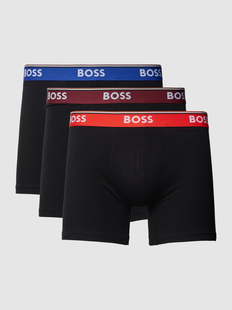 BOSS Trunks in Two-Tone-Machart im 3er-Pack (black) online kaufen