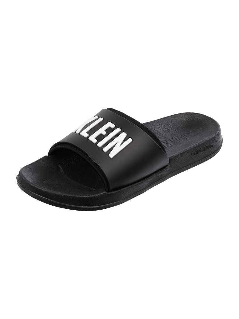 CK Calvin Klein Slides mit Logo-Prägung (black) online kaufen