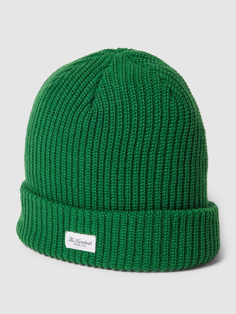 The Hundreds Beanie in Strick-Optik Modell 'Crisp' (dunkelgruen) online ...