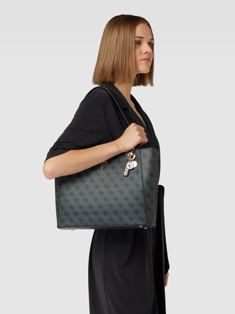 Guess Shopper mit Label-Detail Modell 'NOELLE' (graphit) online kaufen