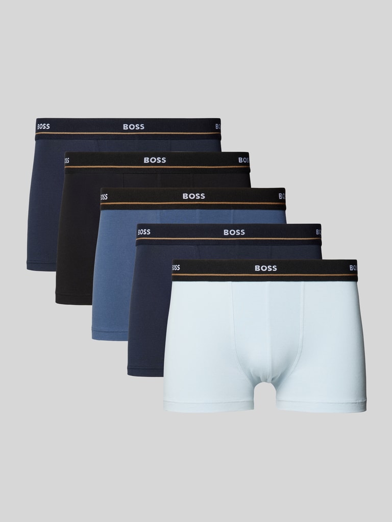 BOSS Trunks mit elastischem Logo-Bund im 3er-Pack (petrol) online kaufen