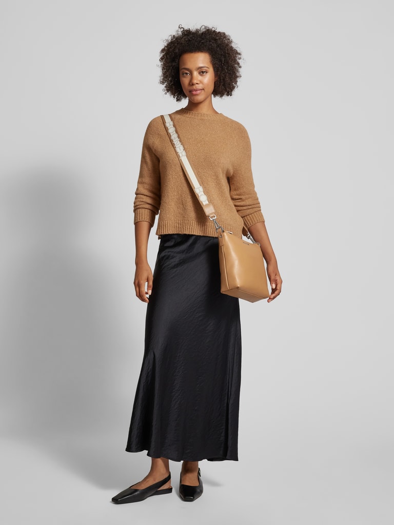 BOGNER Handtasche mit Label-Detail Modell 'Andermatt' (sand) online kaufen