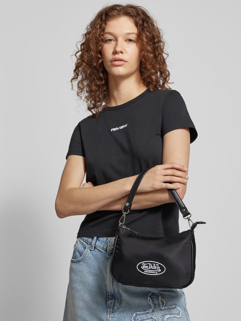 Kup online Von Dutch Torebka z wyhaftowanym logo model ‘KACEY’ (czarny)