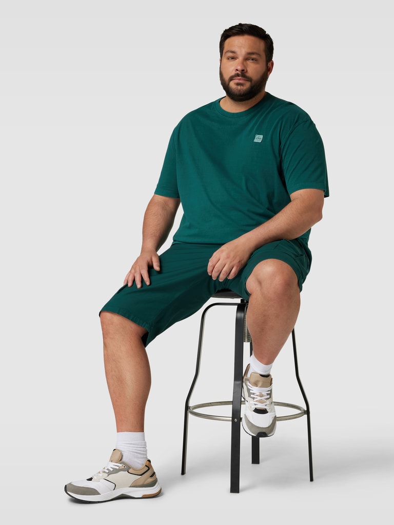 S.Oliver Plus PLUS SIZE T-Shirt mit Label-Patch (bottle) online kaufen