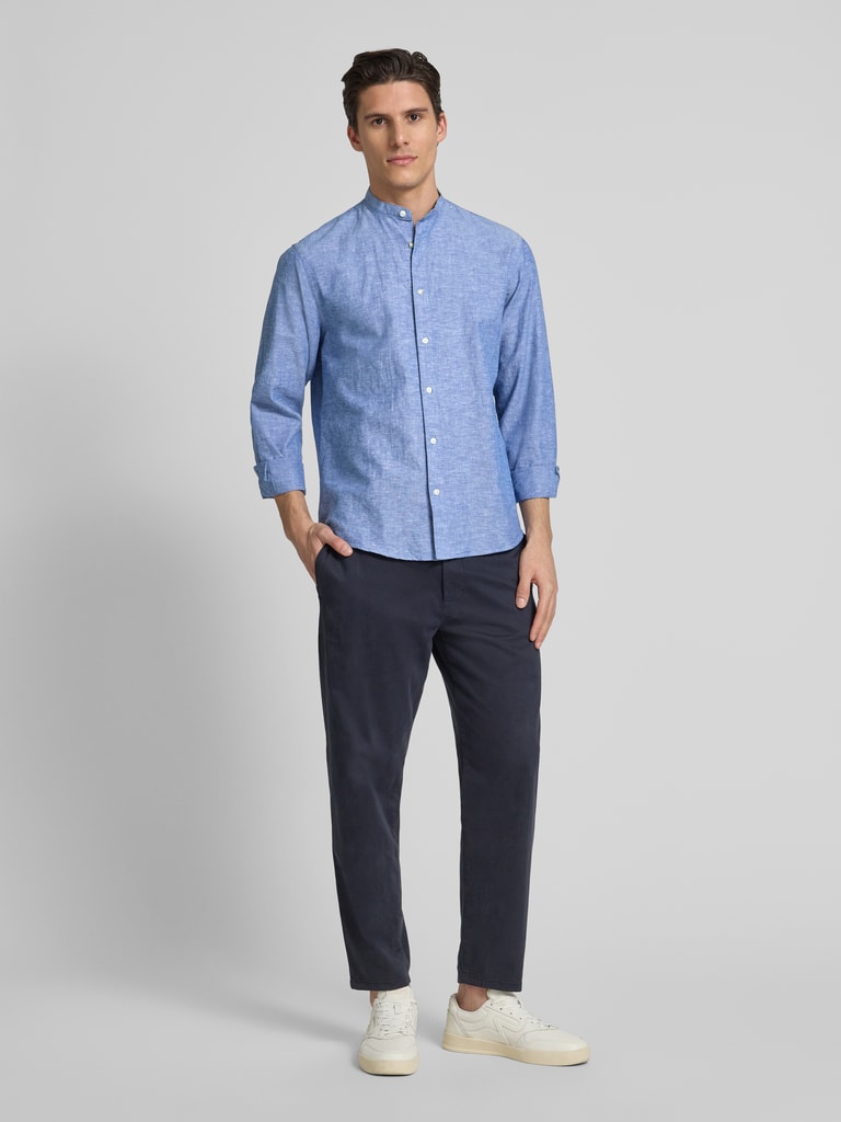 SELECTED HOMME Regular Fit Freizeithemd aus Baumwoll-Leinen-Mix Modell ...