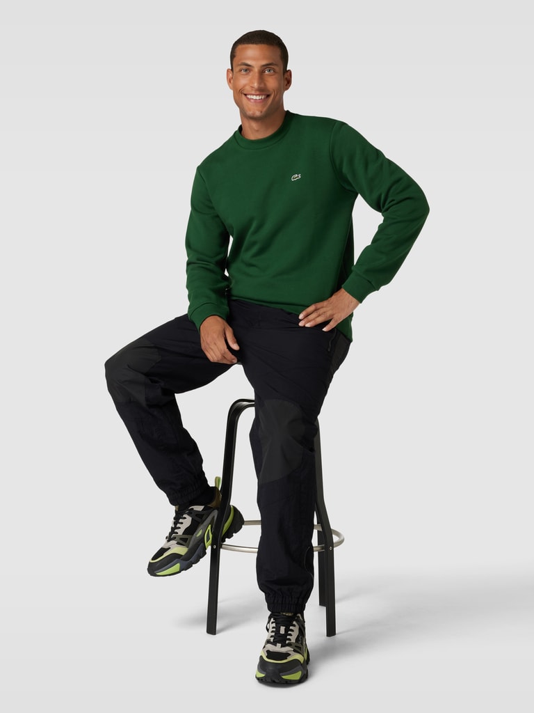 Lacoste Sweatshirt mit Logo-Detail (gruen) online kaufen