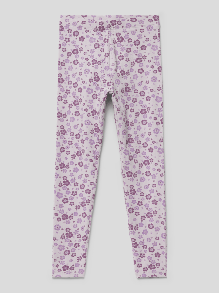 Mango Leggings mit floralem Muster Modell 'eliop' (flieder) online kaufen