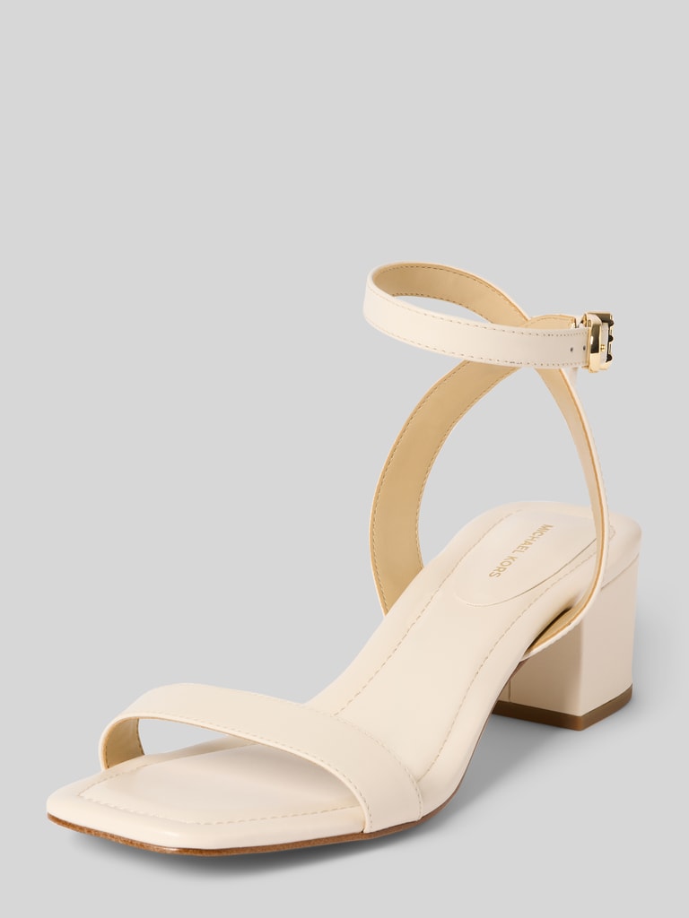 MICHAEL Michael Kors Sandalette van leer Model 'MERRIAM' in offwhite ...