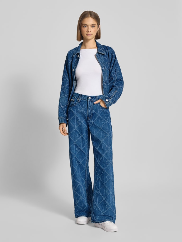 Calvin Klein Jeans Loose Fit Jeans mit 5-Pocket-Design (marine) online ...