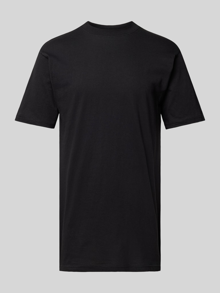 HOM T-Shirt im unifarbenen Design Modell 'Harro' (black) online kaufen