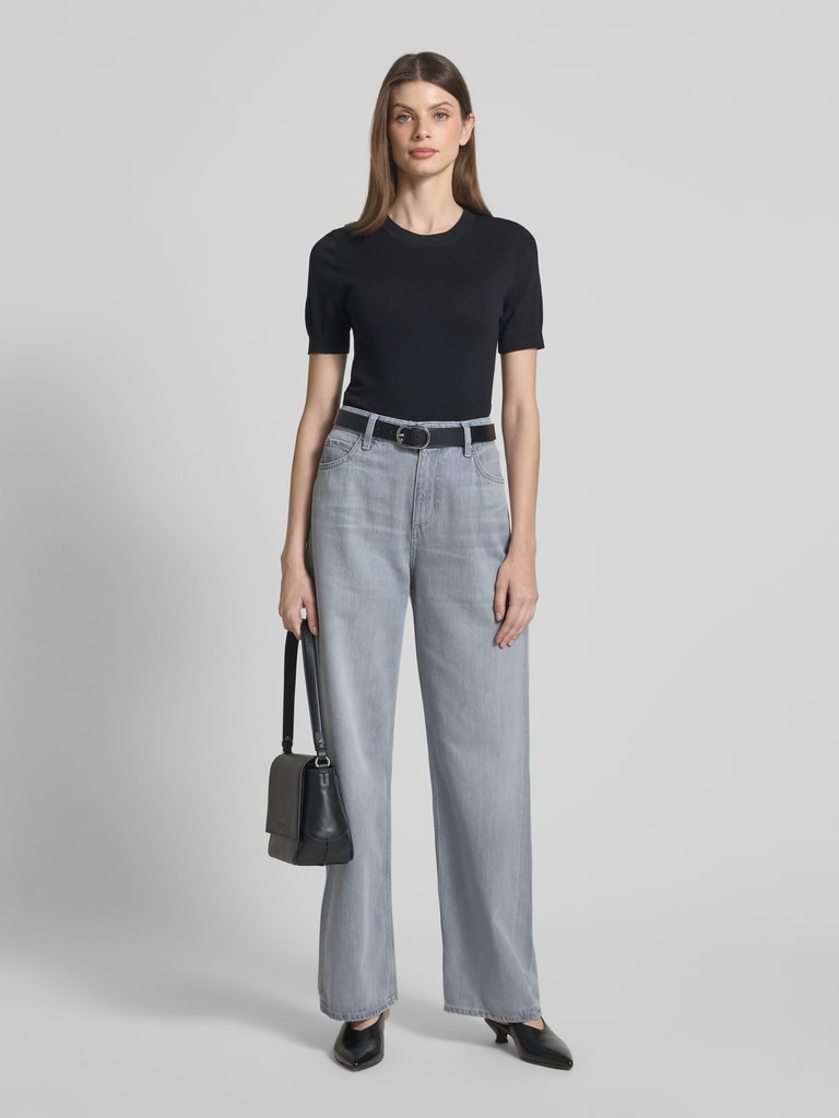 BOSS Loose Fit Jeans mit 5-Pocket-Design (hellgrau) online kaufen