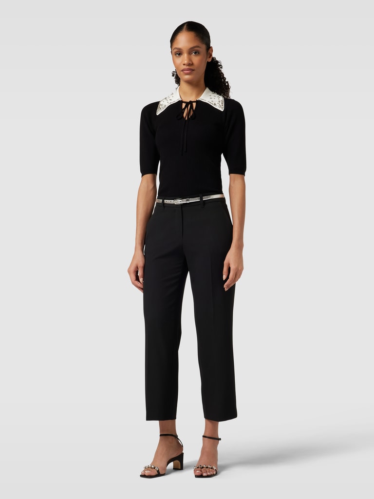 Raffaello Rossi Chino met verkorte pasvorm en steekzakken, model ...