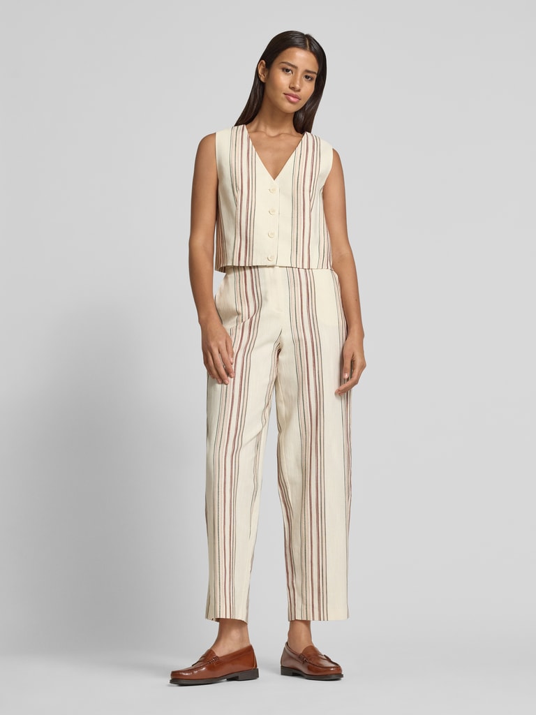 Jake*s Collection Weste mit V-Ausschnitt (ecru) online kaufen