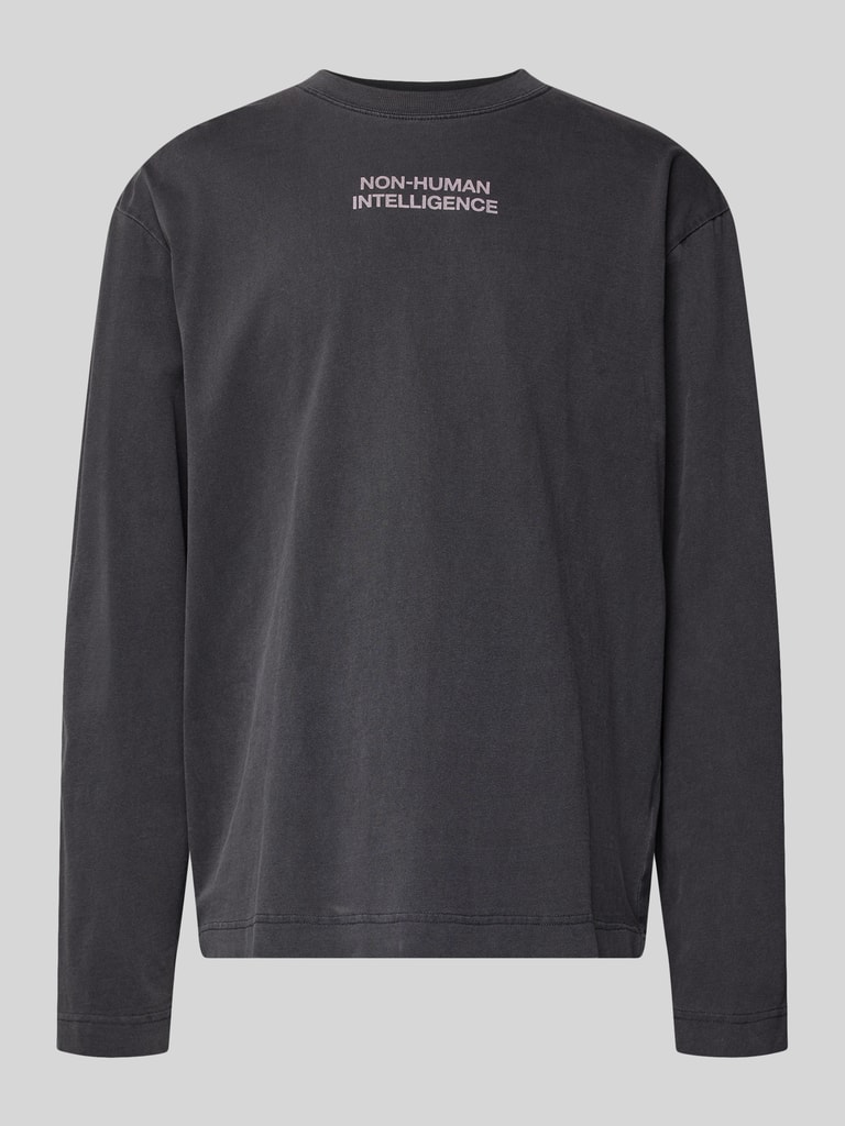 Wood Wood Sweatshirt mit Rundhalsausschnitt Modell 'Ryan' (dunkelgrau ...