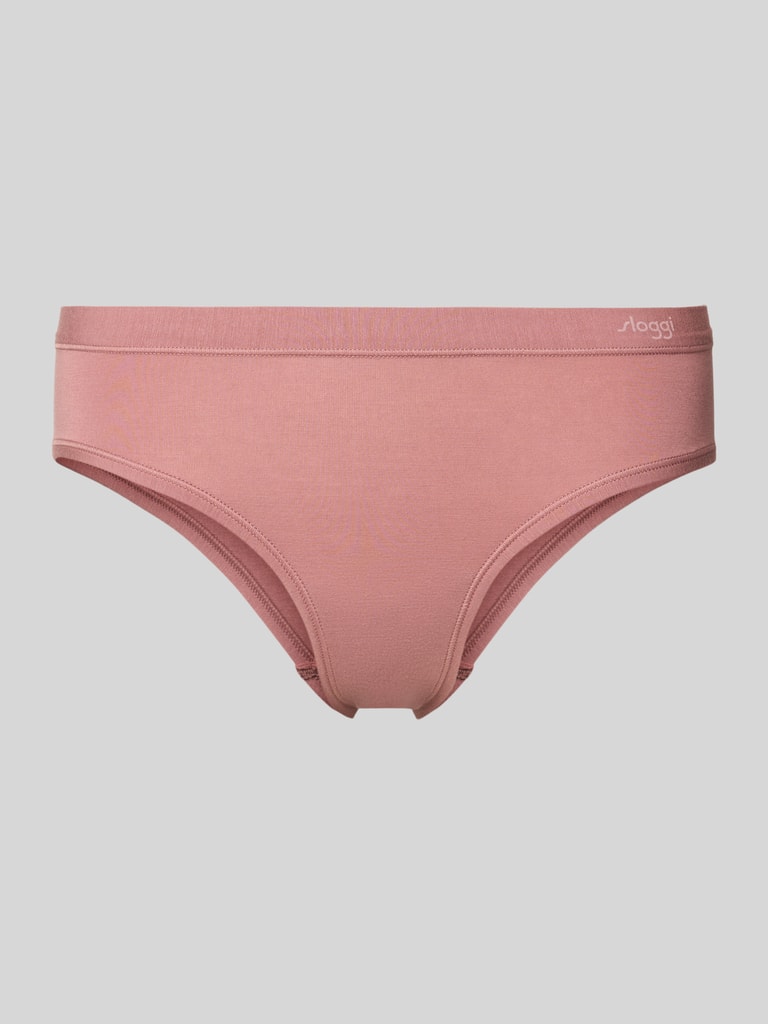 Sloggi Slip mit Label-Stitching (mauve) online kaufen
