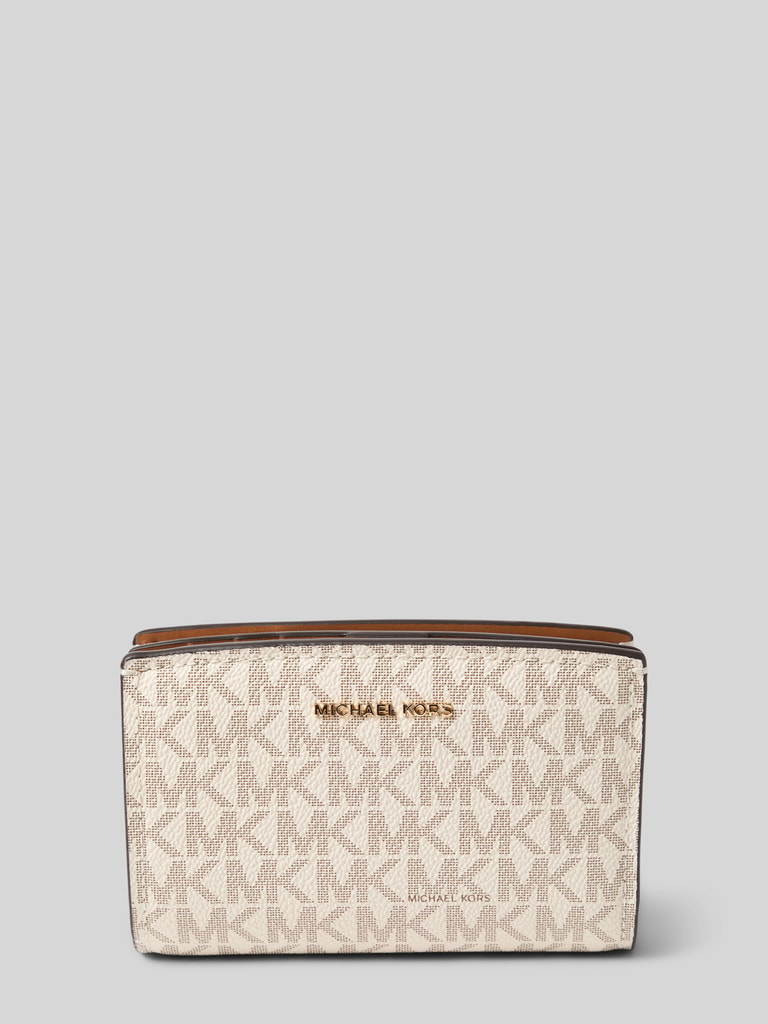 MICHAEL Michael Kors Portemonnee van echt leer model 'BRYANT' in ecru ...