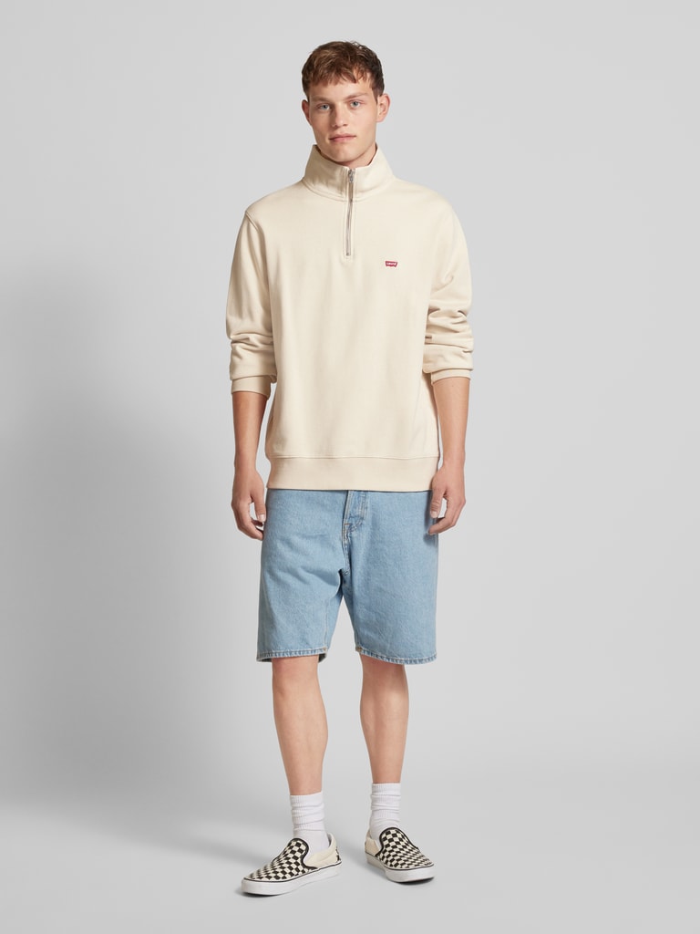 Levi's® Troyer mit Label-Patch Modell 'ORIGINAL' (beige) online kaufen