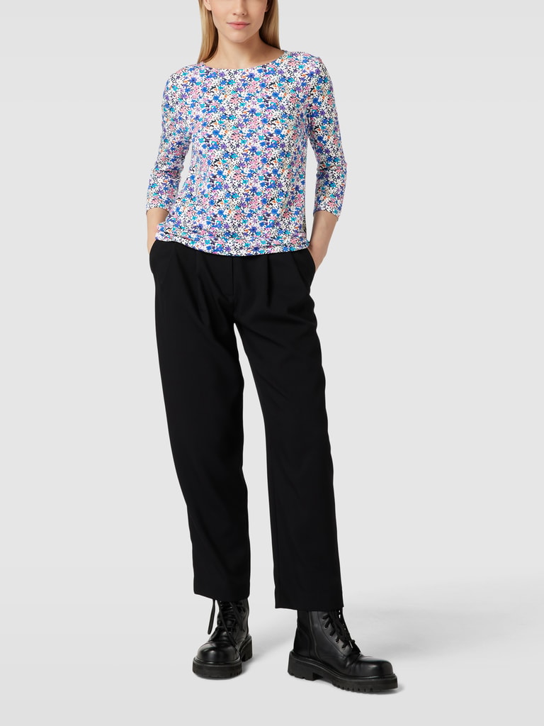 Christian Berg Woman Longsleeve mit floralem Allover-Muster (offwhite ...