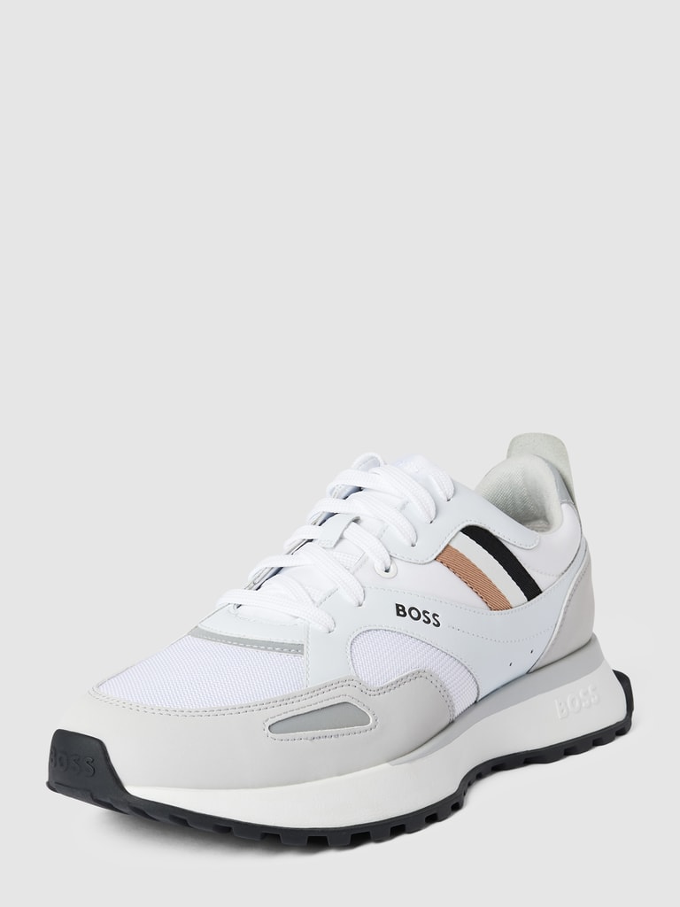 BOSS Sneaker Label-Details Modell 'Jonah' (weiss) online kaufen