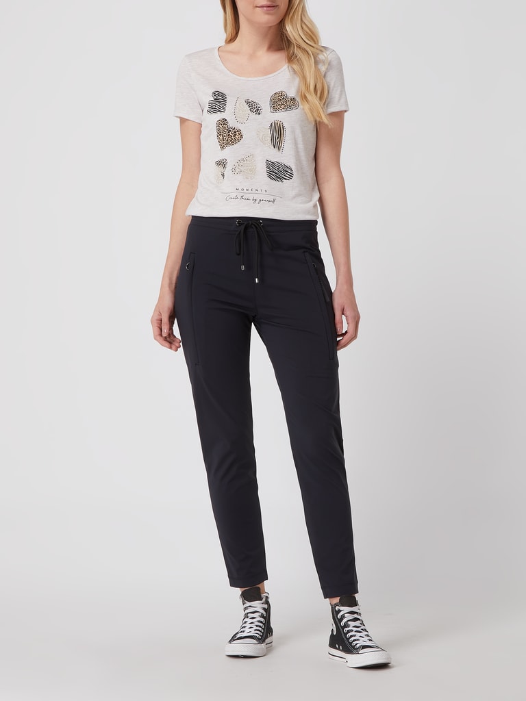 MAC Schlupfhose mit Stretch-Anteil Modell 'Future' (black) online kaufen