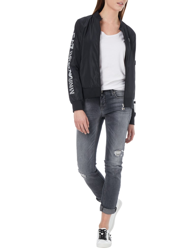 EA7 Emporio Armani Bomber mit Logo-Details (black) online kaufen