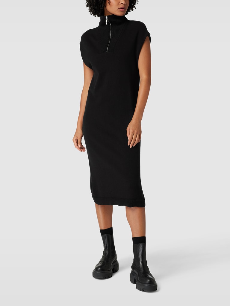 Smith and Soul Kleid mit Troyer-Kragen (black) online kaufen