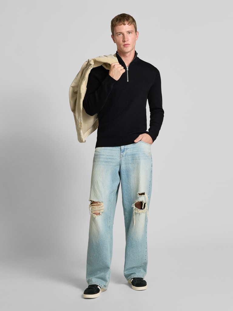Only & Sons Regular Fit Strickpullover aus Baumwoll-Mix Modell 'PHIL ...