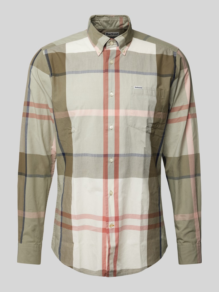 Barbour Tailored Fit Freizeithemd mit Button-Down-Kragen Modell 'HARRIS ...