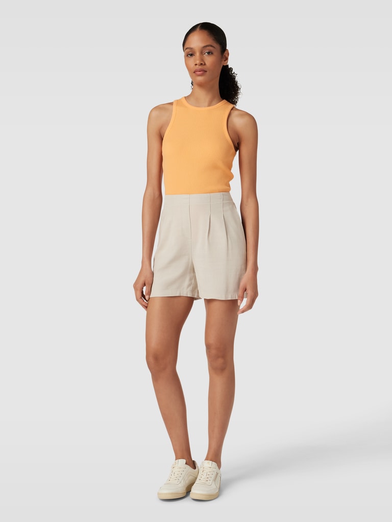 Selected Femme Tanktop in Ripp-Optik Modell 'FANNA' (orange) online kaufen